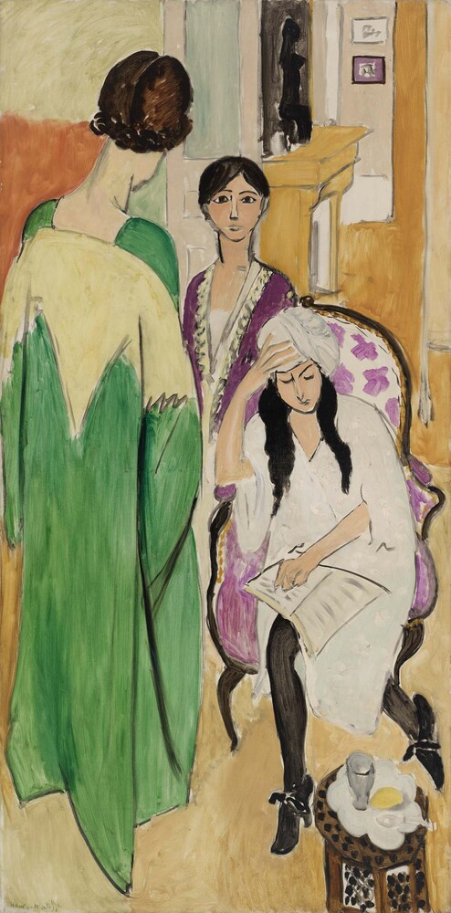 Barnes Collection Online — Henri Matisse: Three Sisters with an African ...