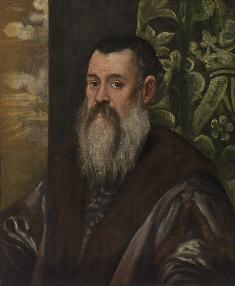 Tintoretto Self Portrait Jacopo Tintoretto Portrait Of A Man